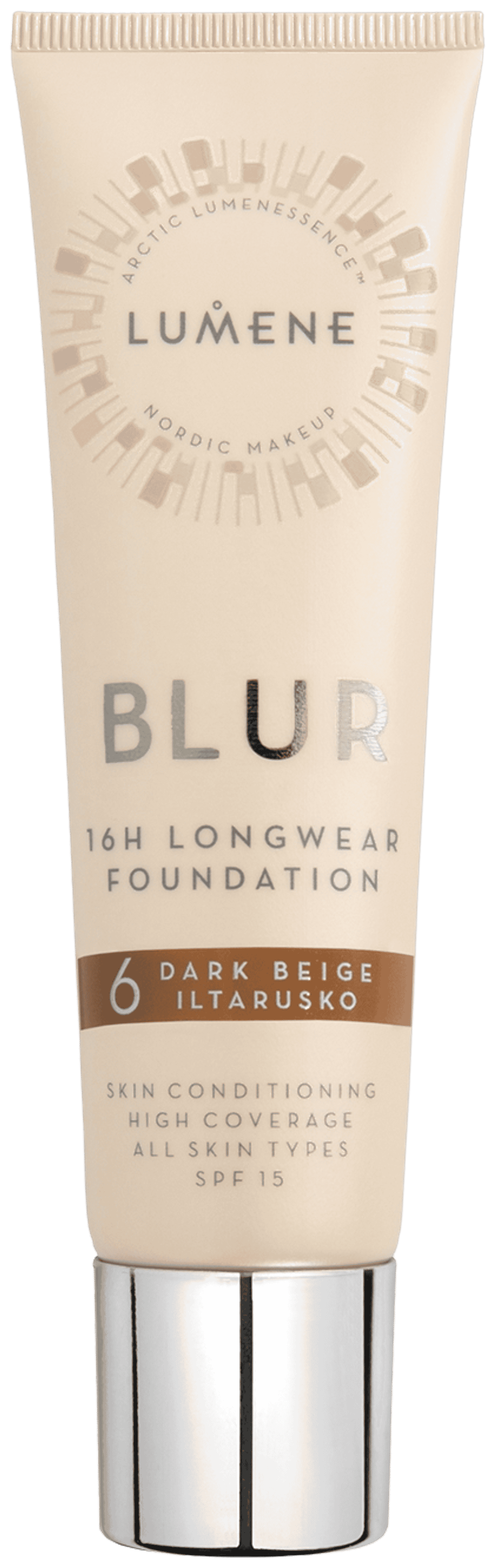 Lumene Blur Pitkäkestoinen meikkivoide SK15 6 Iltarusko 30ml | Prisma ...