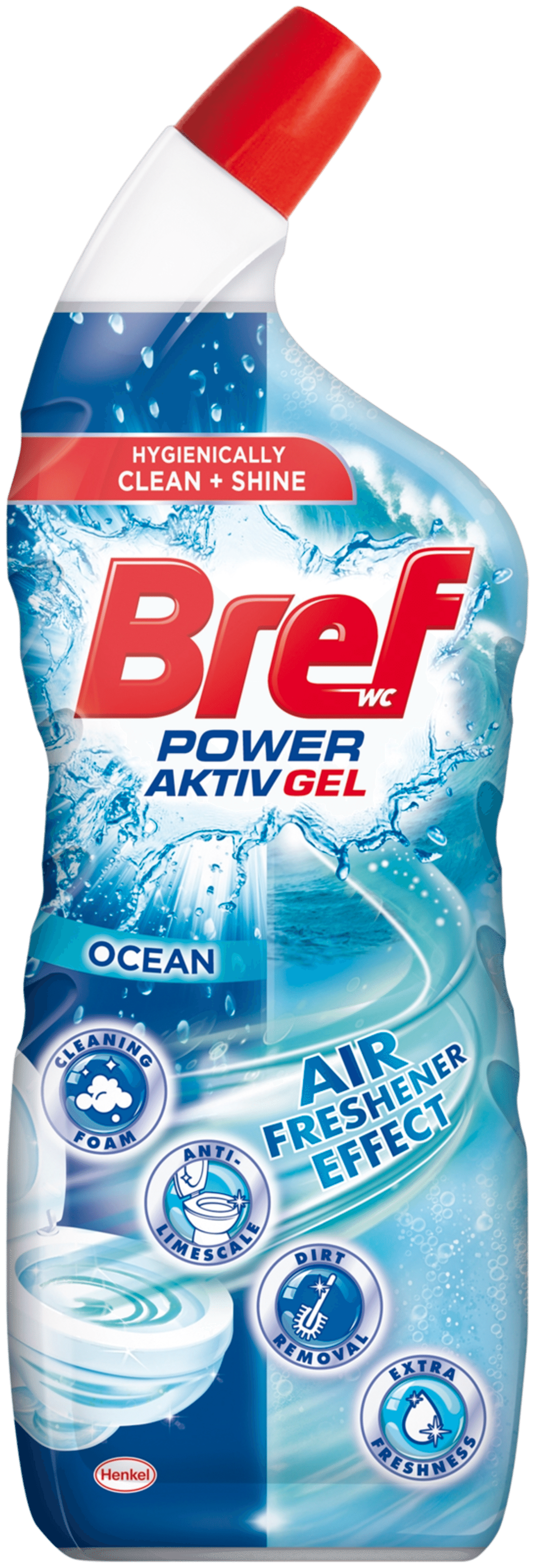 Bref 700ml Power Aktiv Gel Ocean WC Puhdistusaine | Prisma.fi-verkkokauppa