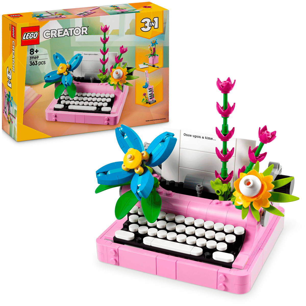 LEGO® Creator 31169 Kirjoituskone ja kukat | Prisma.fi-verkkokauppa