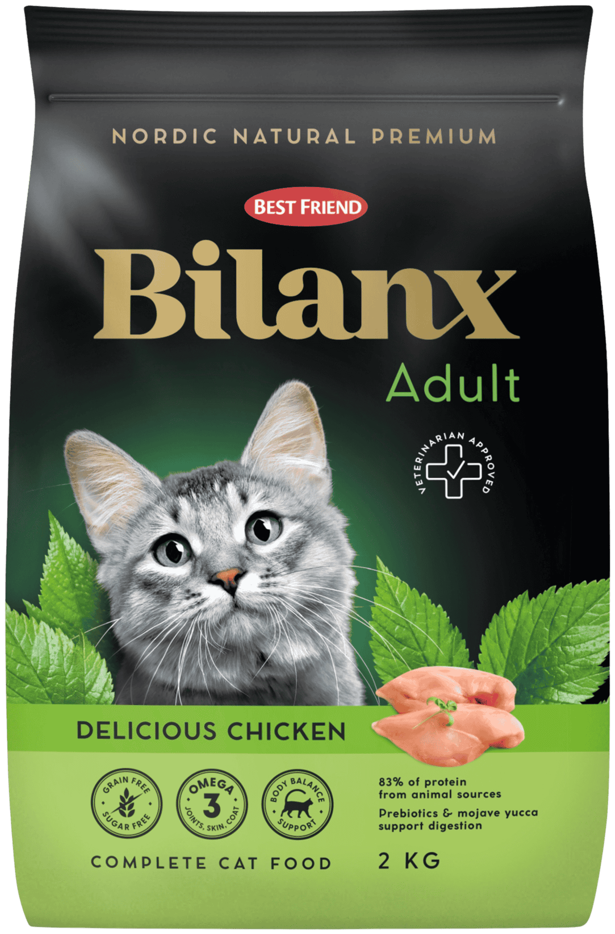 Best Friend Bilanx Adult kana kuivaruoka kissoille 2 kg | Prisma.fi ...