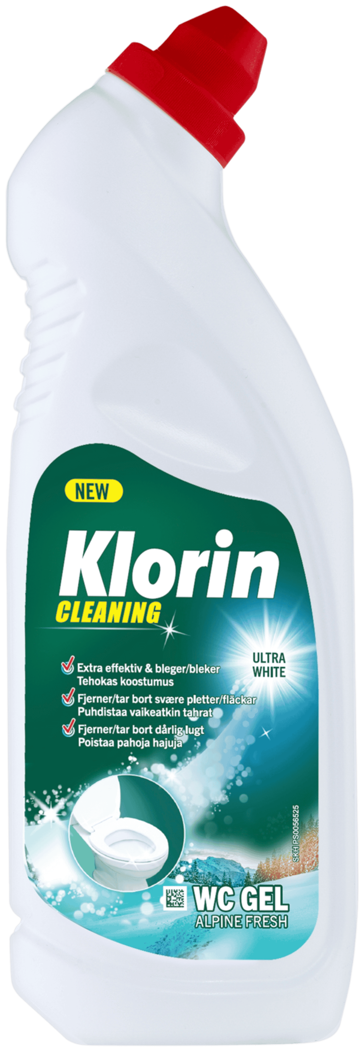 Klorin Cleaning Alpine Fresh wc-geeli 750ml | Prisma.fi-verkkokauppa