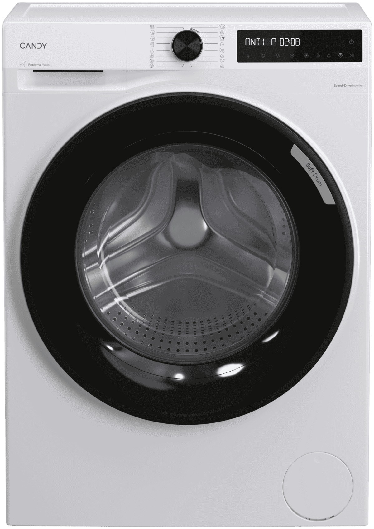 Candy edestä täytettävä pyykinpesukone ProWash 500 9kg valkoinen ...