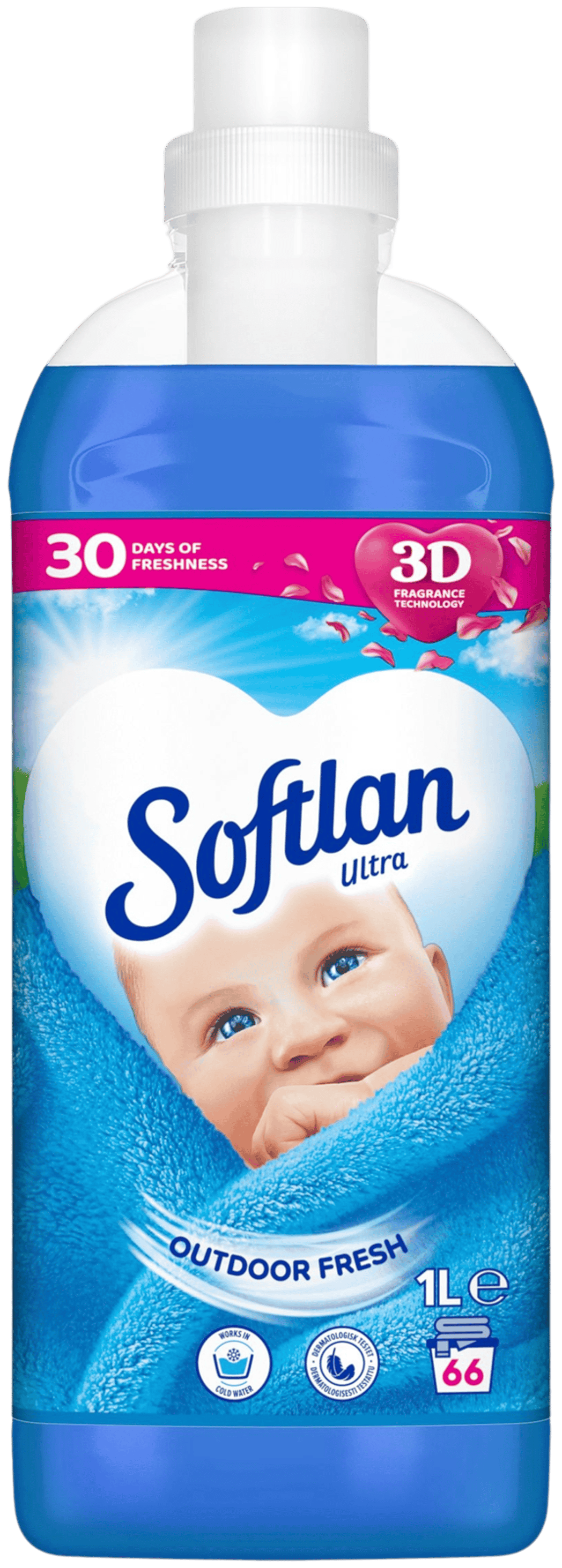 Softlan Ultra Outdoor Fresh huuhteluaine 1000ml | Prisma.fi-verkkokauppa