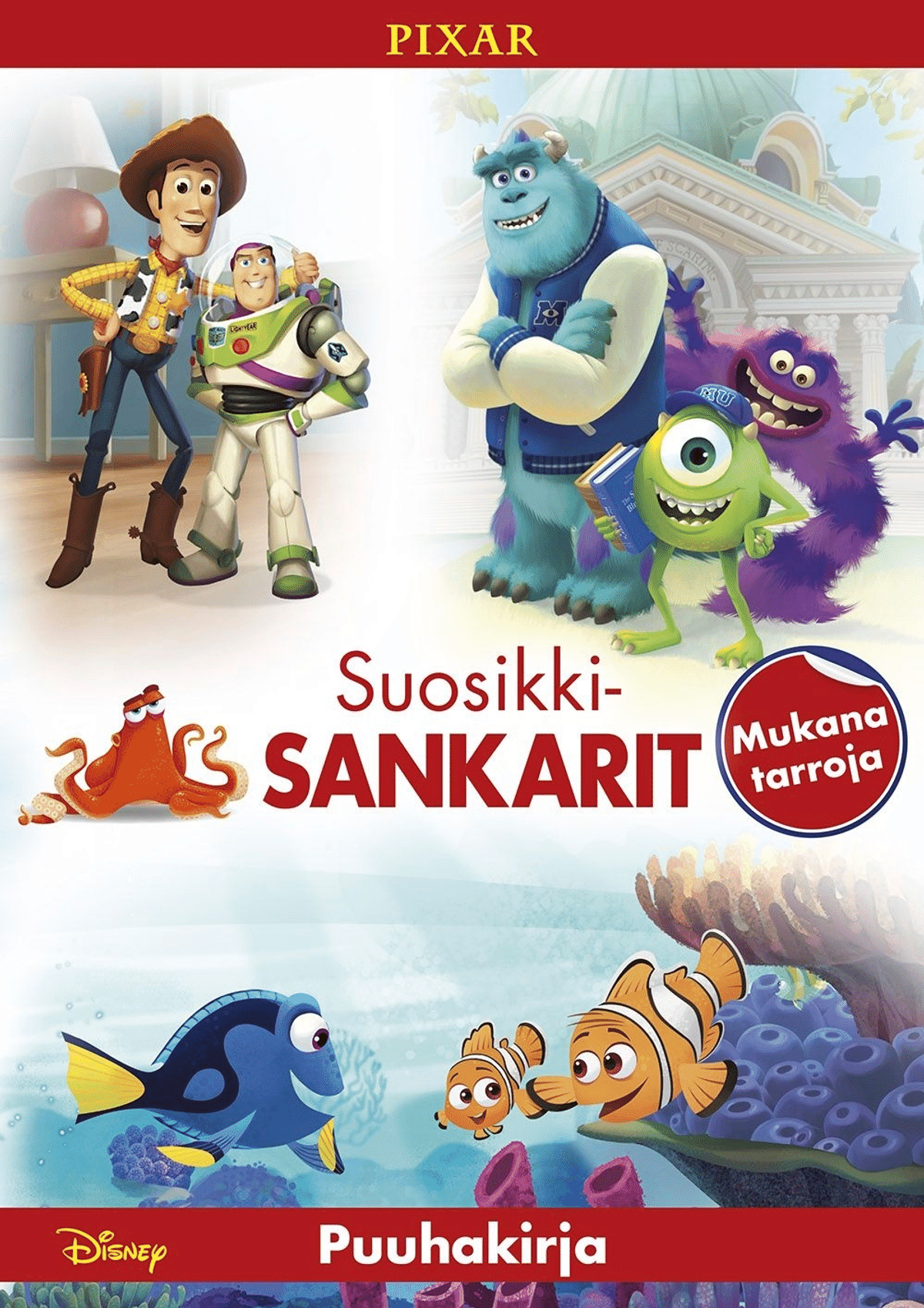 Disney Pixar Suosikkisankarit - Puuhakirja | Prisma.fi-verkkokauppa