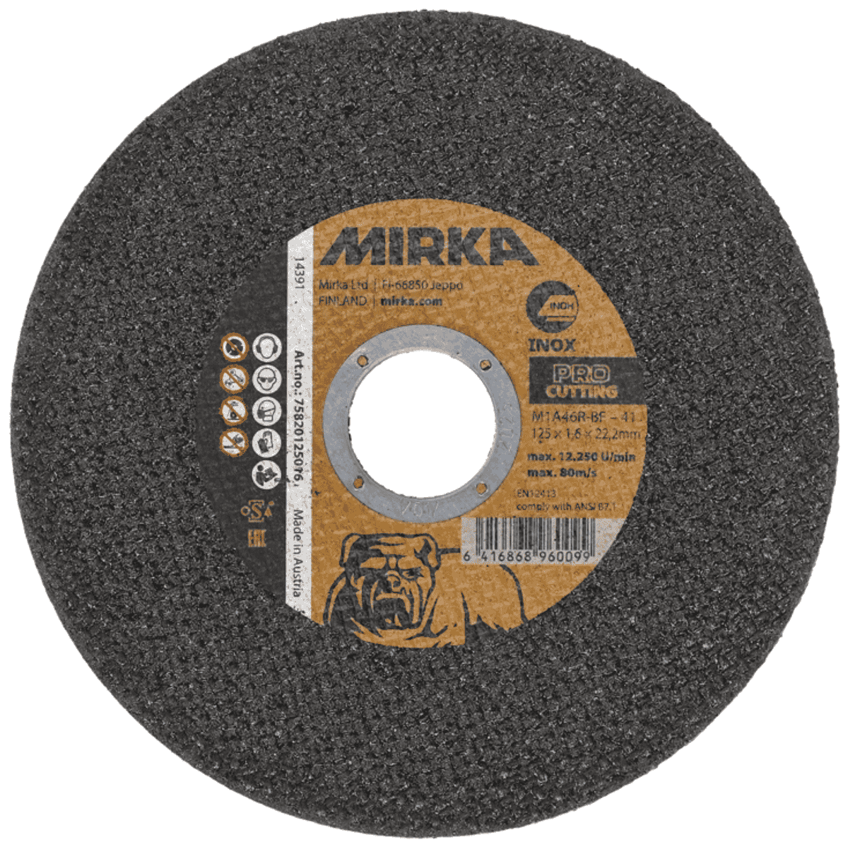 Mirka pro katkaisu 125x1,6x22,2mm Inox | Prisma.fi-verkkokauppa