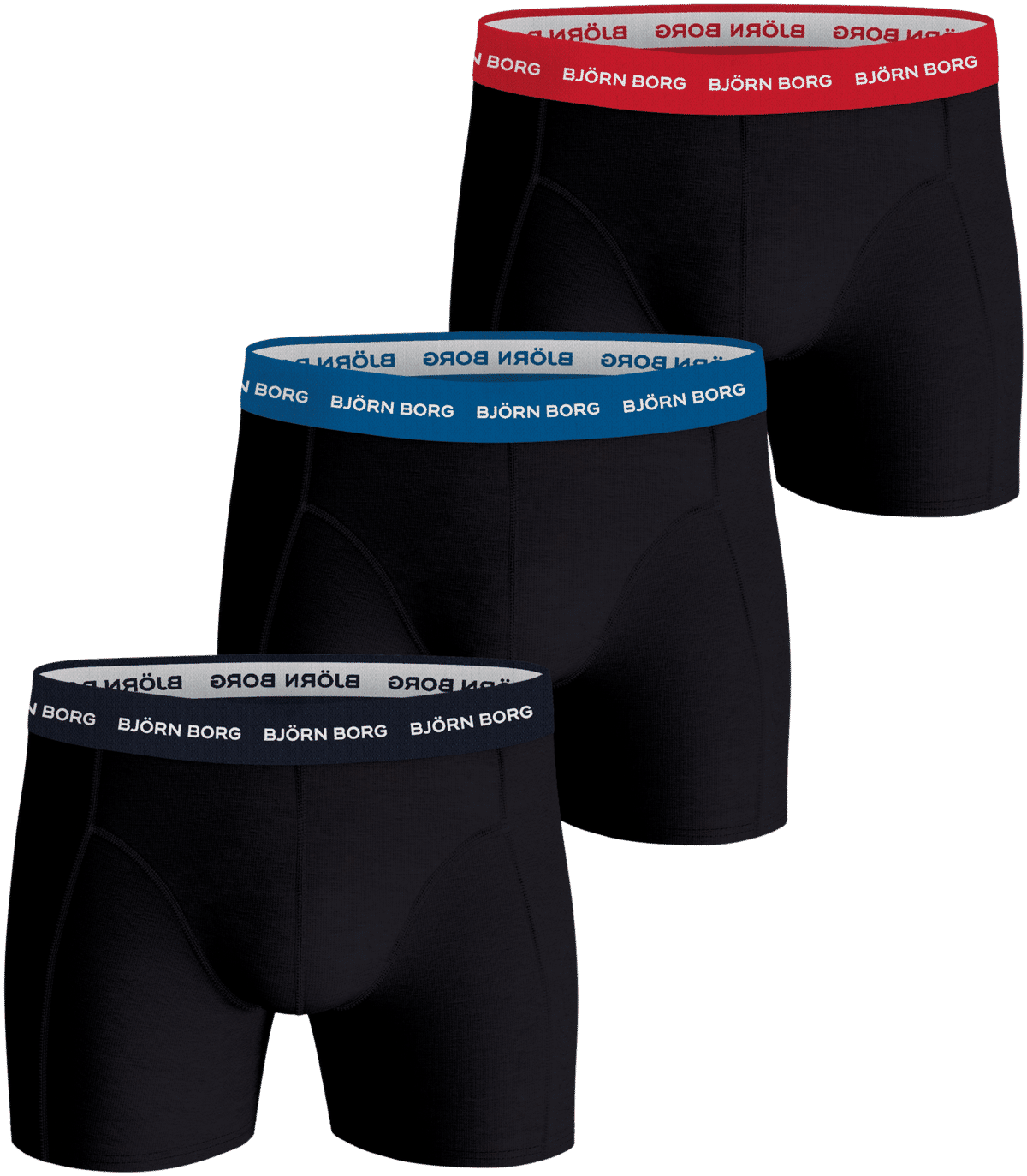 Björn Borg Miesten boxerit Cotton Stretch boxer 3p | Prisma.fi-verkkokauppa
