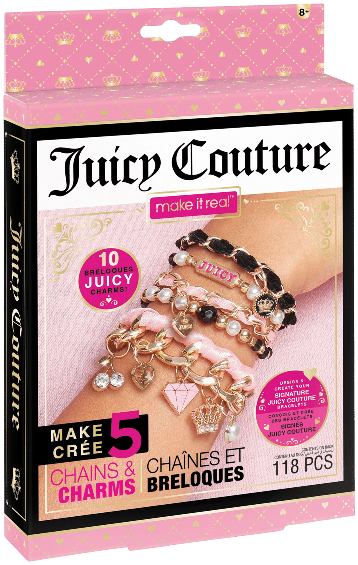Make It Real Juicy Couture Rannekorujen valmistussetti, erilaisia ...