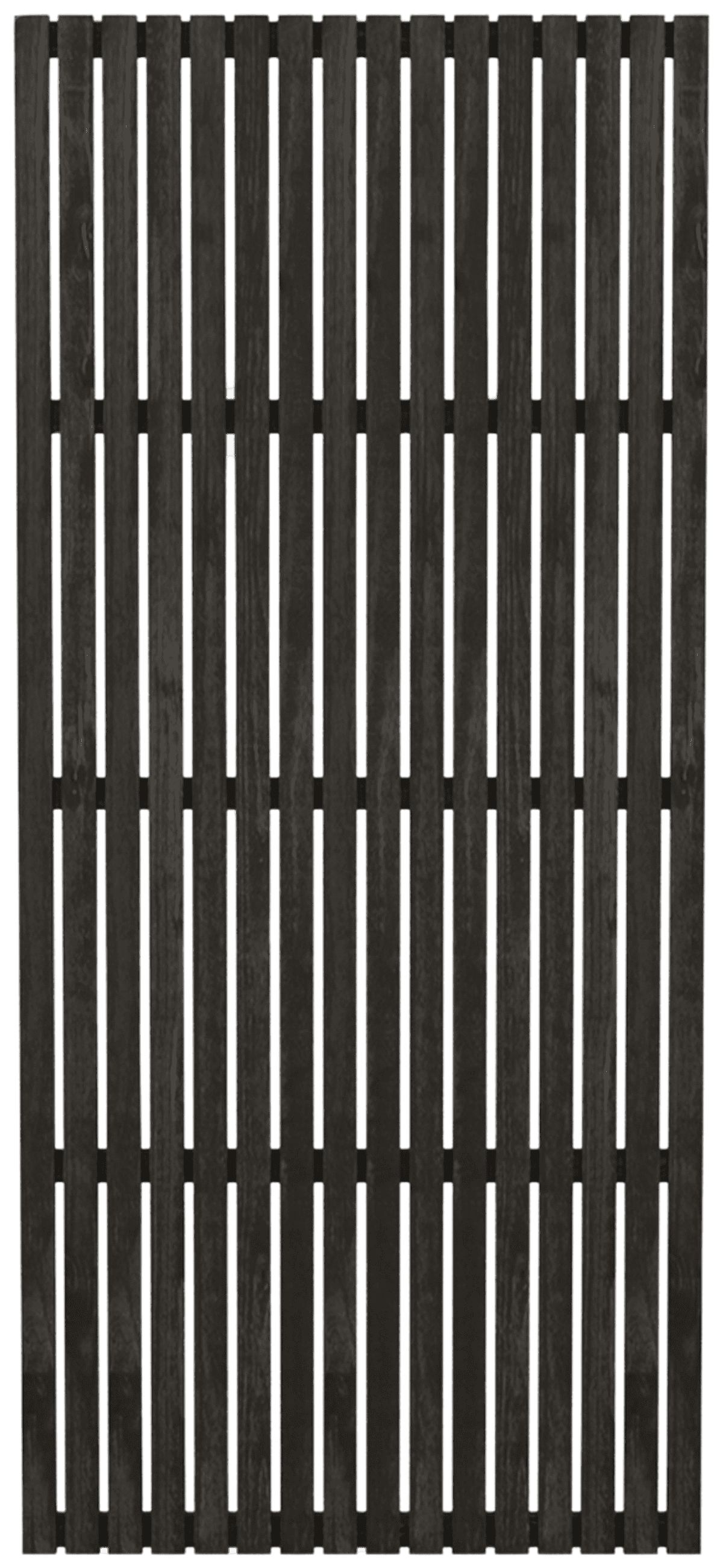 Näkösuoja ritilä, grafiitin harmaa, 179x80x2cm | Prisma verkkokauppa