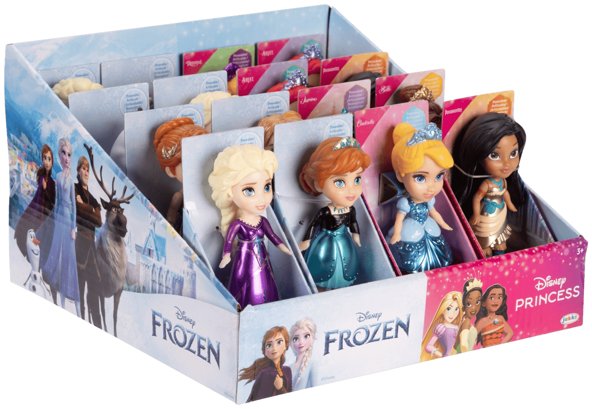 Disney Princess & Frozen mininukke 7 cm, erilaisia | Prisma.fi-verkkokauppa