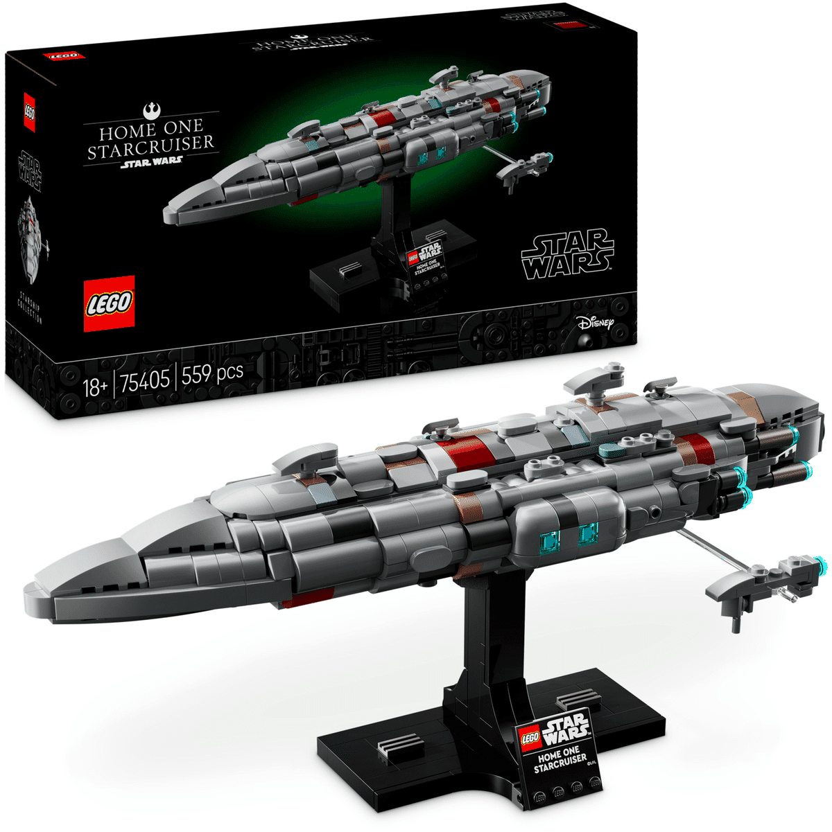 LEGO® Star Wars TM 75405 Home One ‑tähtiristeilijä | Prisma.fi-verkkokauppa