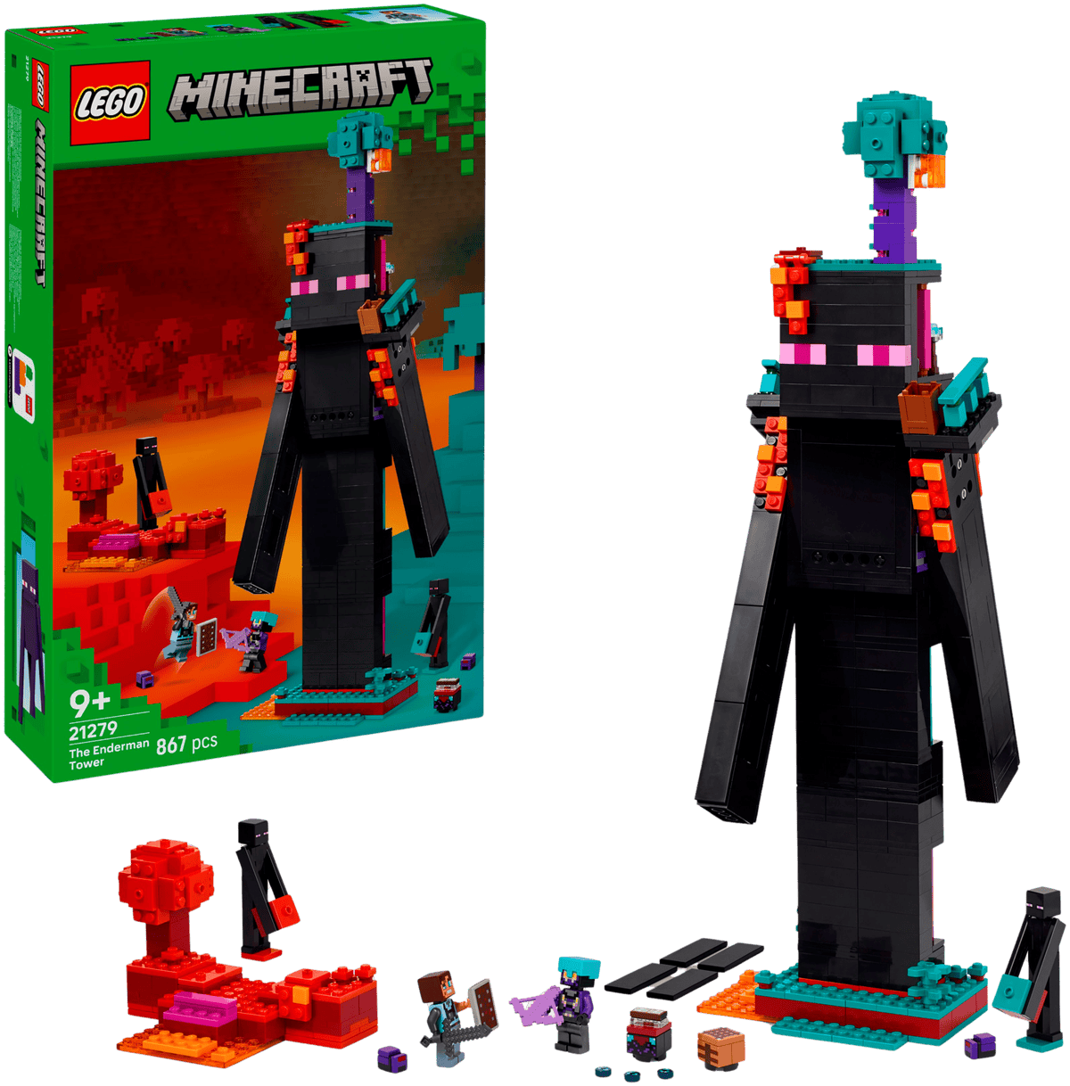 LEGO® Minecraft 21279 Ääreläisen torni | Prisma.fi-verkkokauppa