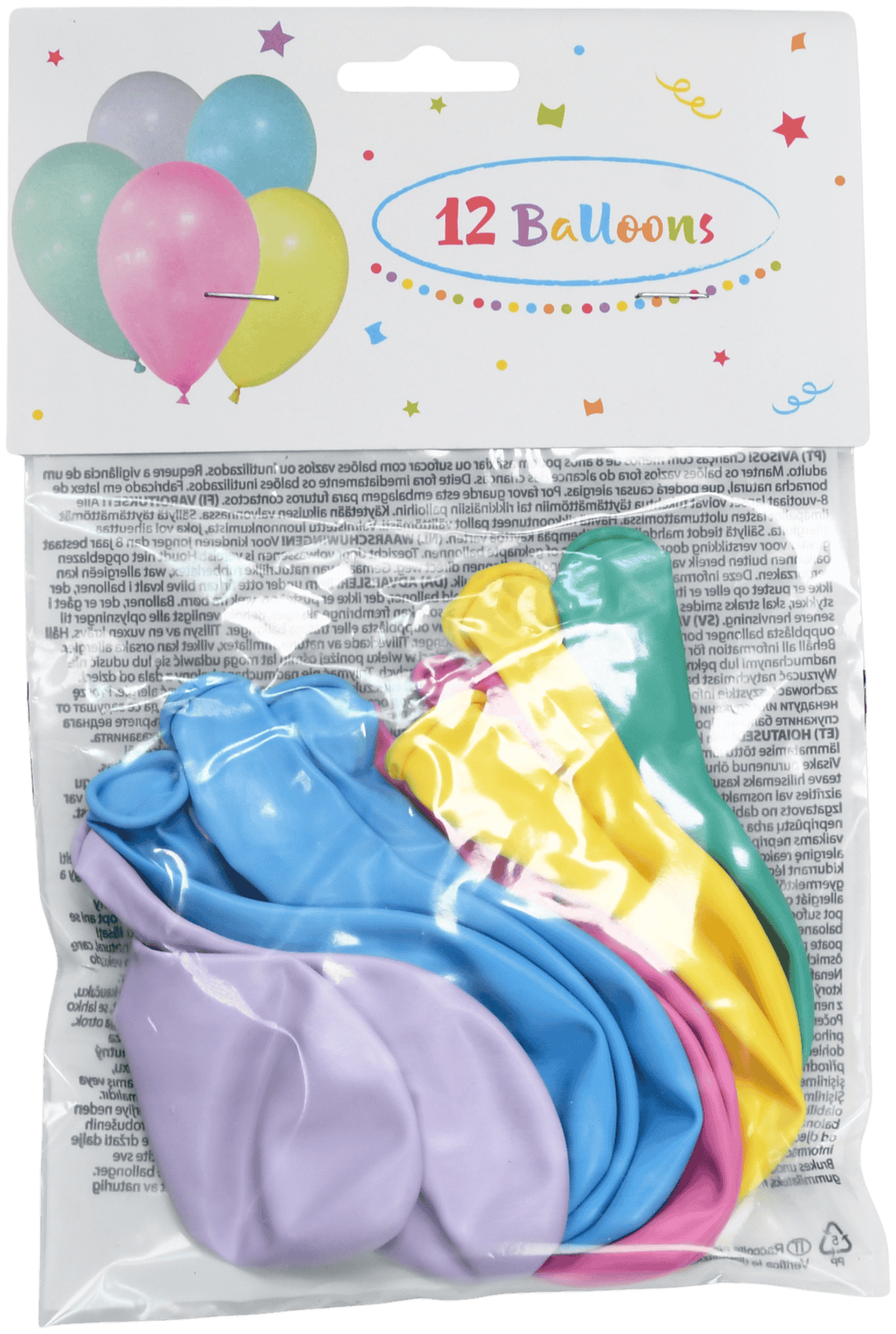 Procos Ilmapallo Pastelli 12kpl | Prisma.fi-verkkokauppa