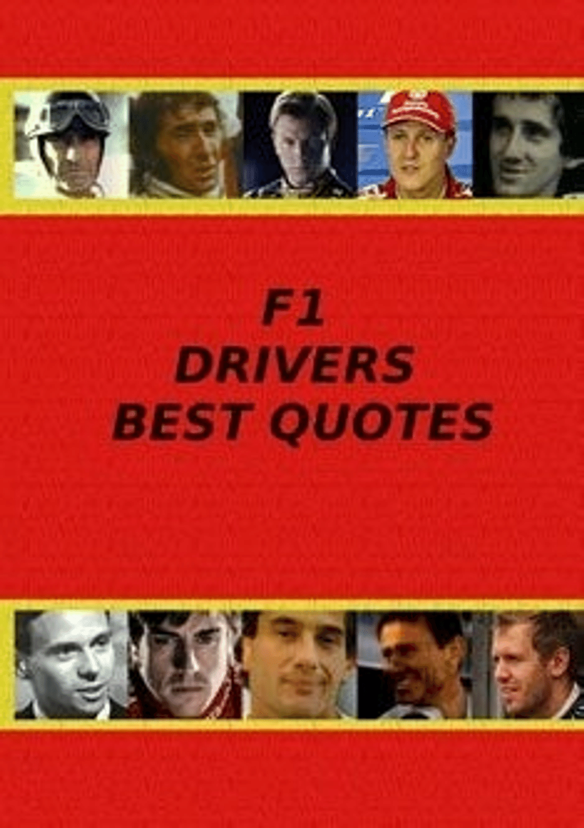 Adams, F1 Drivers Best Quotes | Prisma.fi-verkkokauppa