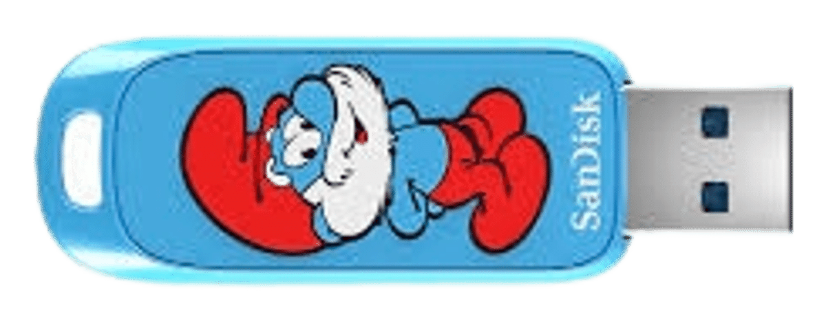 Sandisk Muistitikku 128GB smurffi | Prisma.fi-verkkokauppa