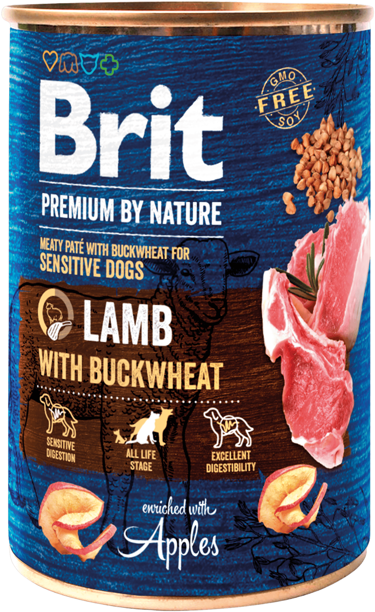 Brit Premium by Nature Lammas-tattari 400 g | Prisma.fi-verkkokauppa