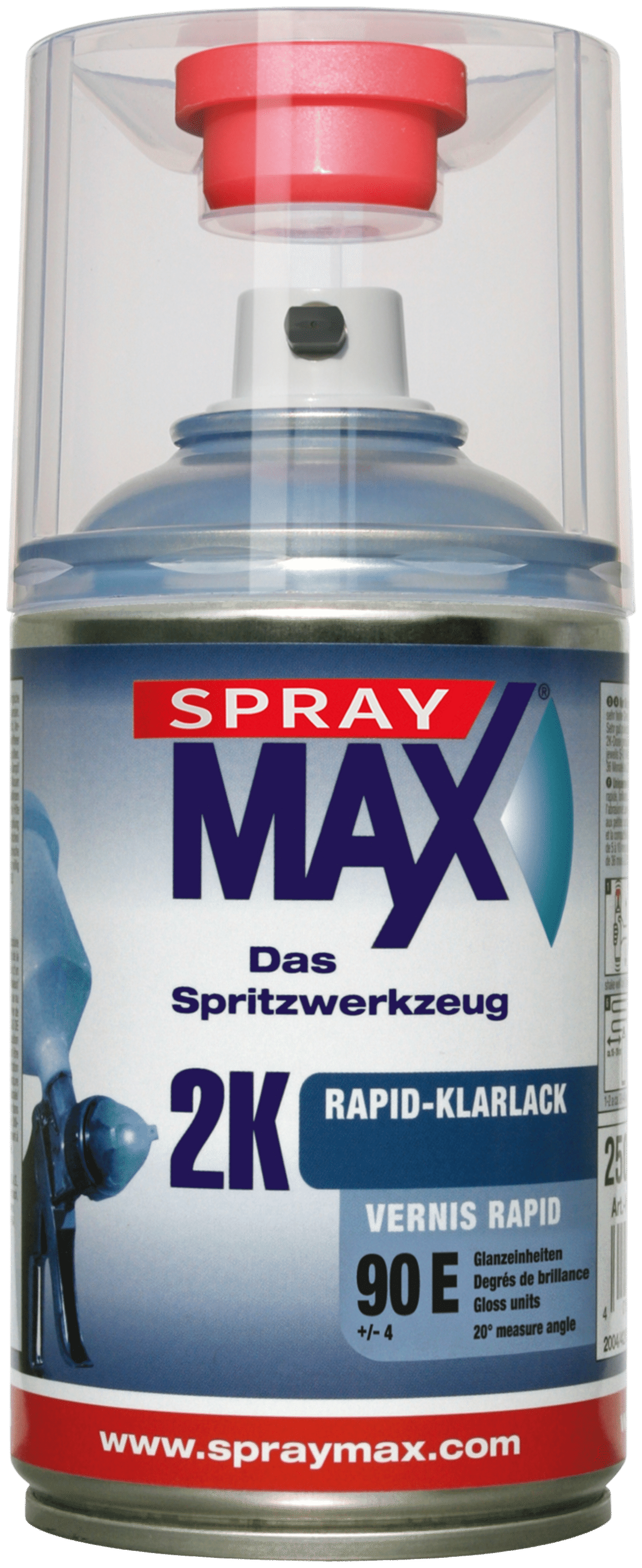 Spray Max 2-komponentti, kirkaslakka nopea 250ml | Prisma.fi-verkkokauppa