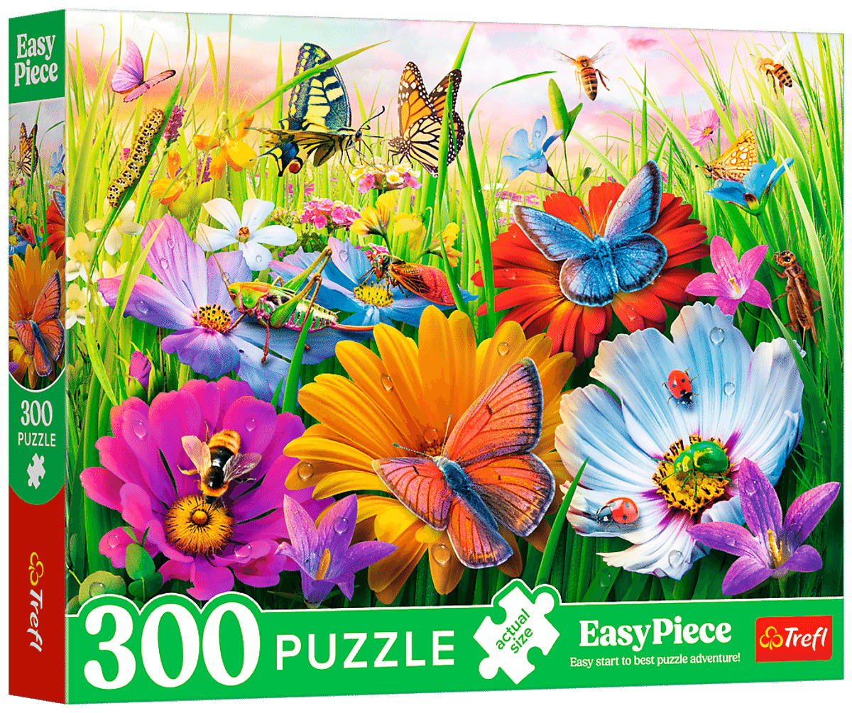 Trefl Palapeli EasyPiece Insects in the meadow, 300 palaa | Prisma.fi ...
