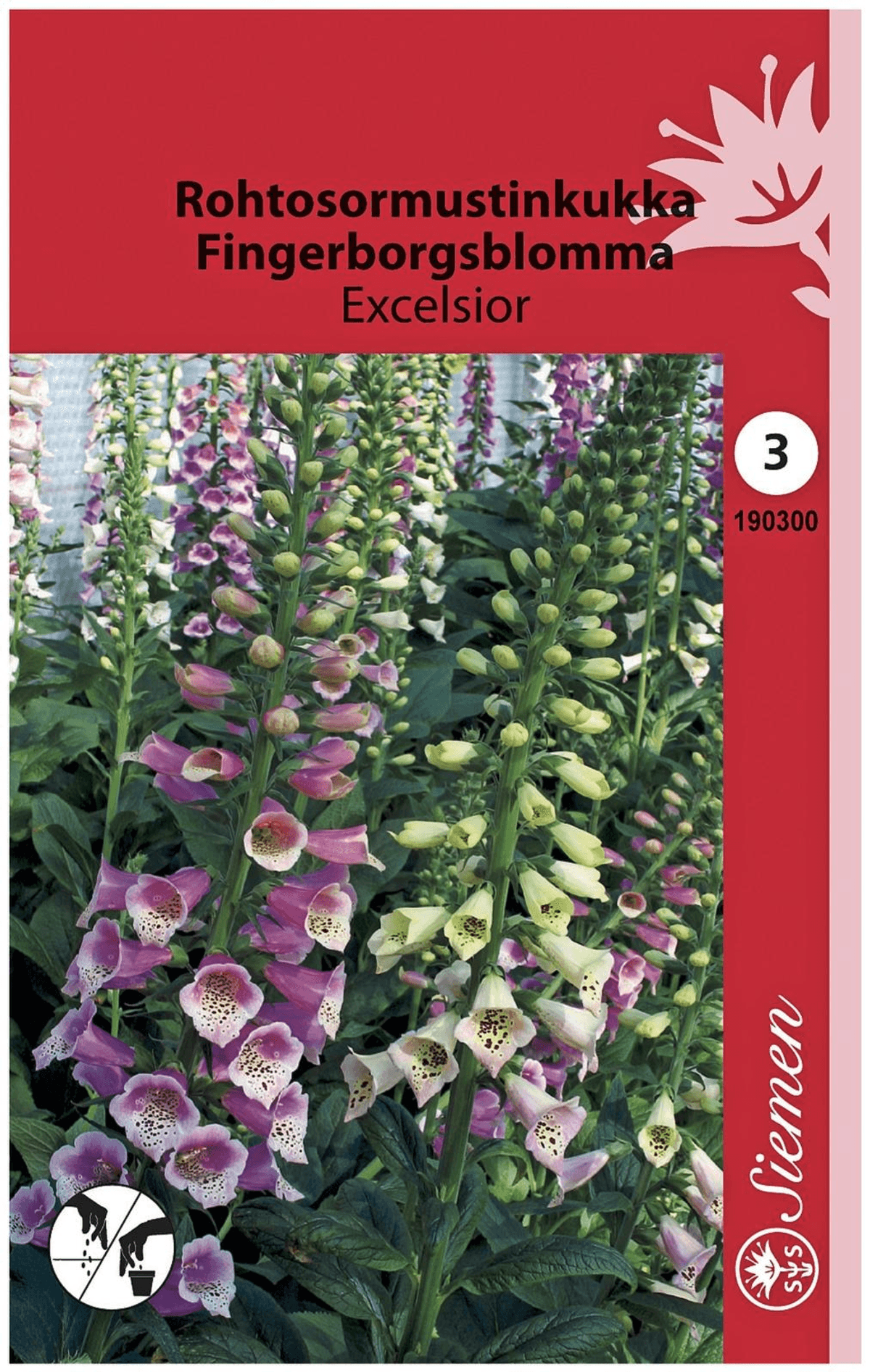 Rohtosormustinkukka Excelsior sekoite | Prisma.fi-verkkokauppa