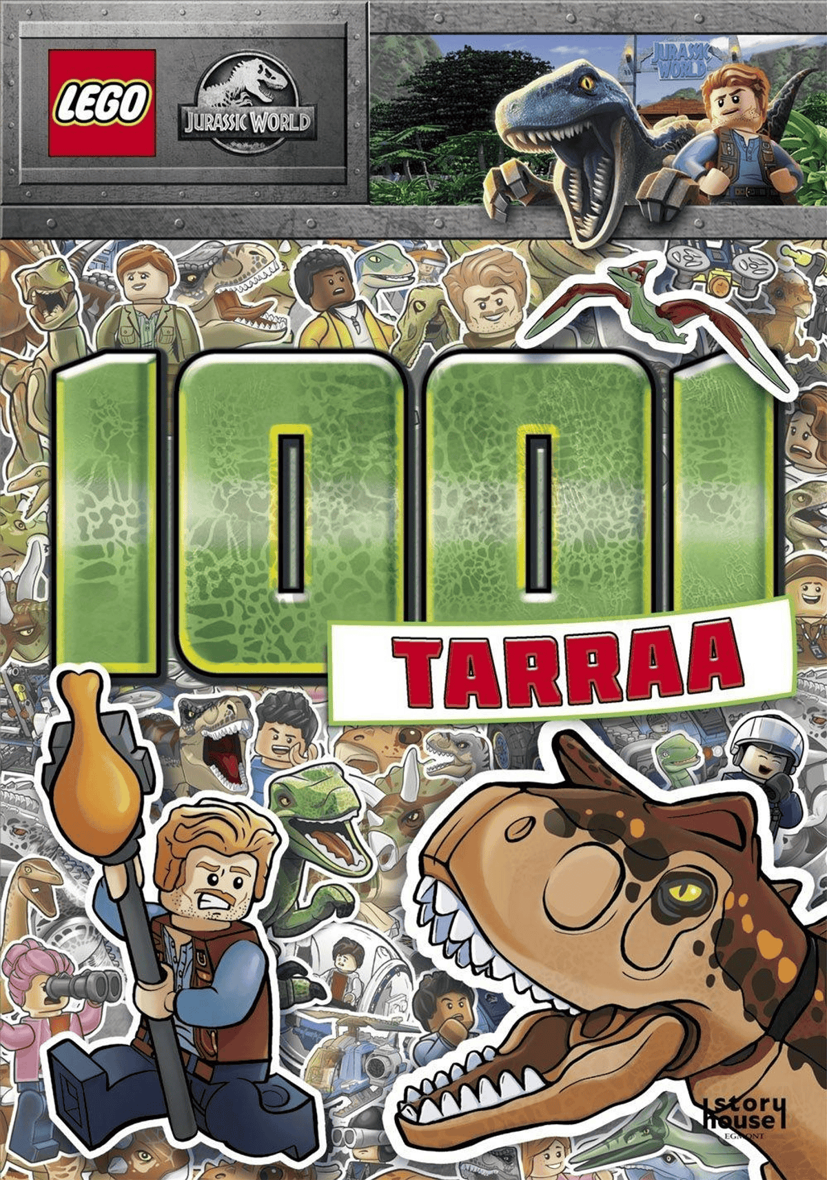 Lego Jurassic World 1001 tarraa - Puuhakirja | Prisma.fi-verkkokauppa