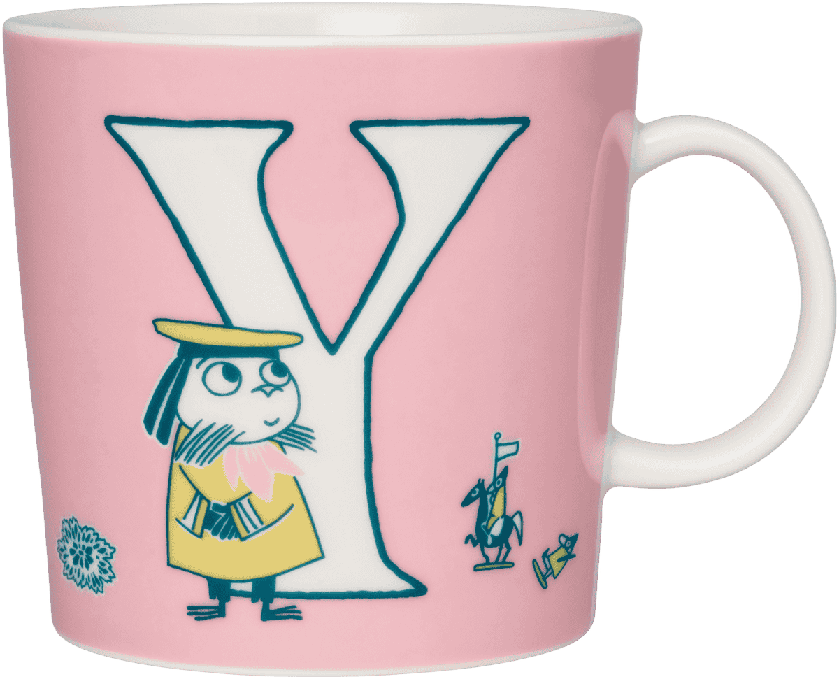 Moomin Arabia Finland Muumi muki 0,4L ABC Y | Prisma verkkokauppa