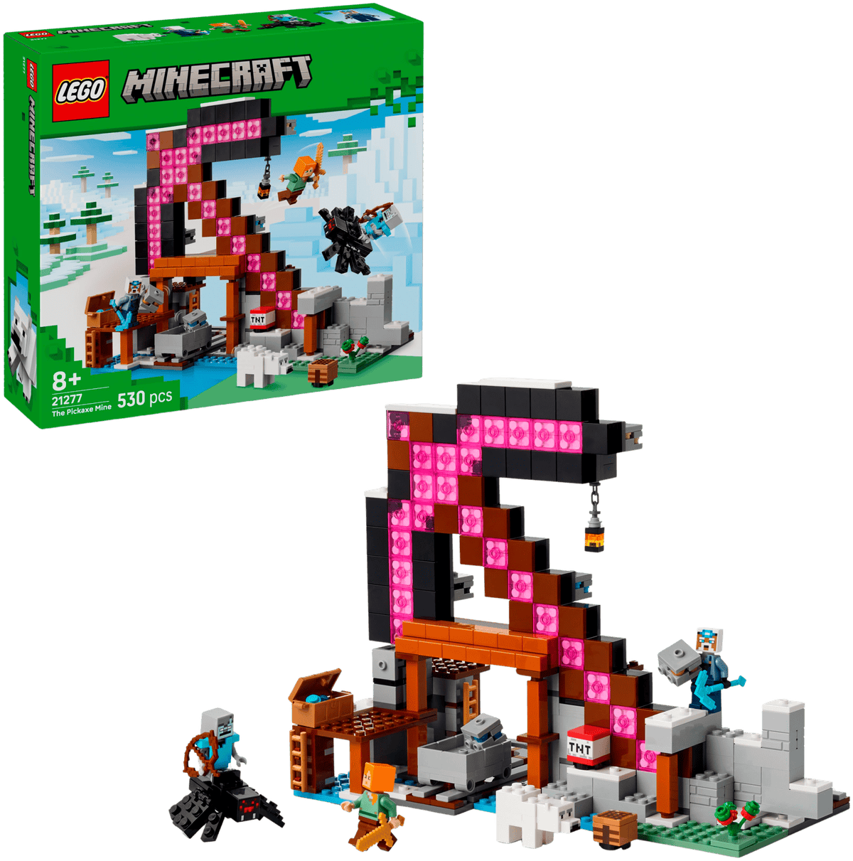 LEGO® Minecraft 21277 Hakkukaivos | Prisma.fi-verkkokauppa