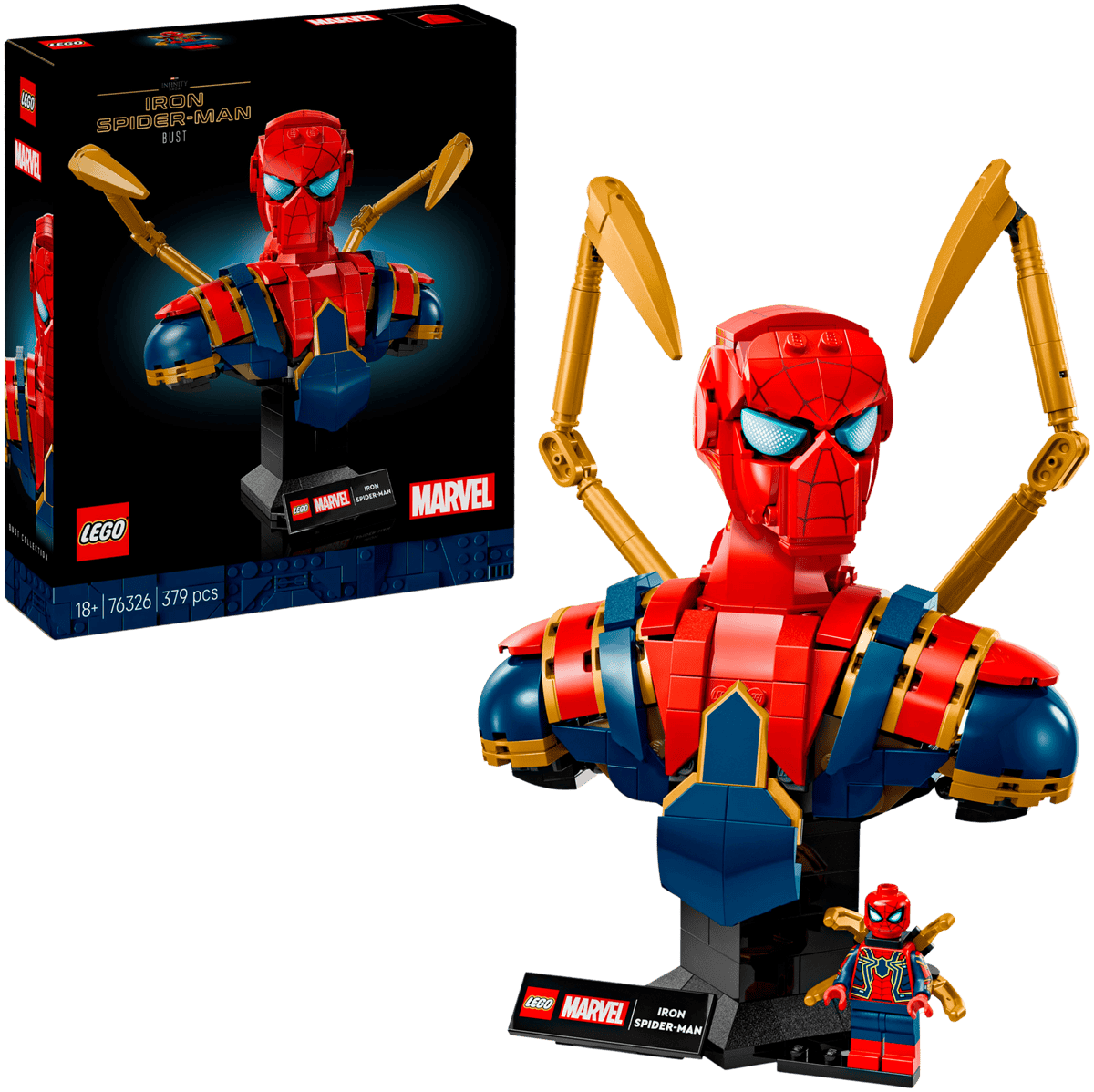 LEGO Super Heroes 76326 Iron Spider-Man rintakuva | Prisma.fi-verkkokauppa