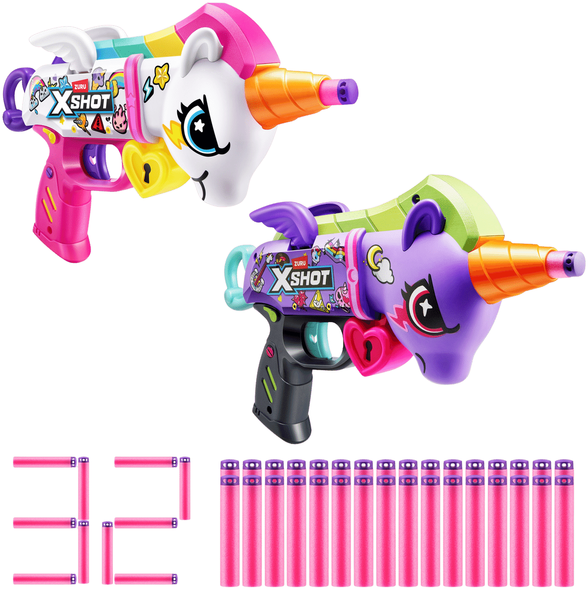 X-Shot Blastercorn Unisex Blaster 2-pack | Prisma.fi-verkkokauppa