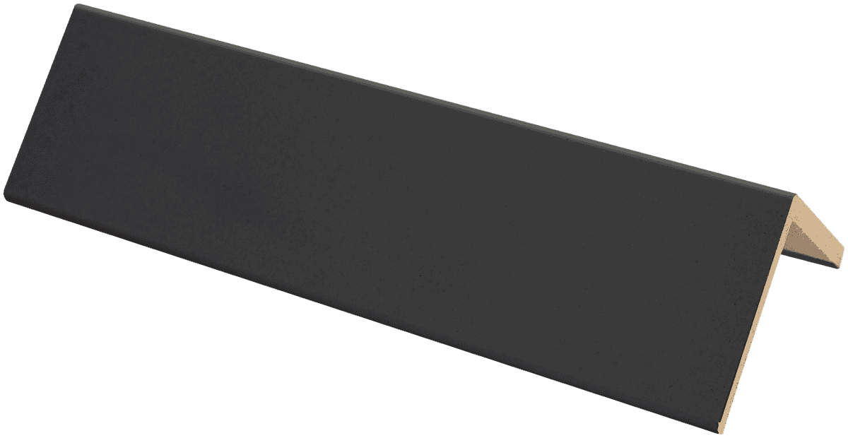 Maler reunalista MDF 32x32/28x2750 melamiini musta | Prisma.fi-verkkokauppa