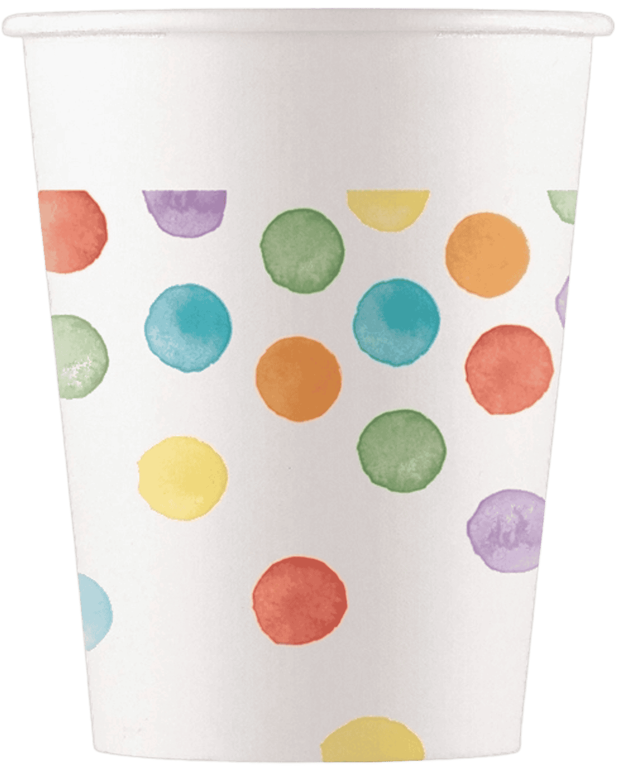 Procos FSC Paper Cup 200ml Multiwatercolor Dots 8 kpl | Prisma.fi ...