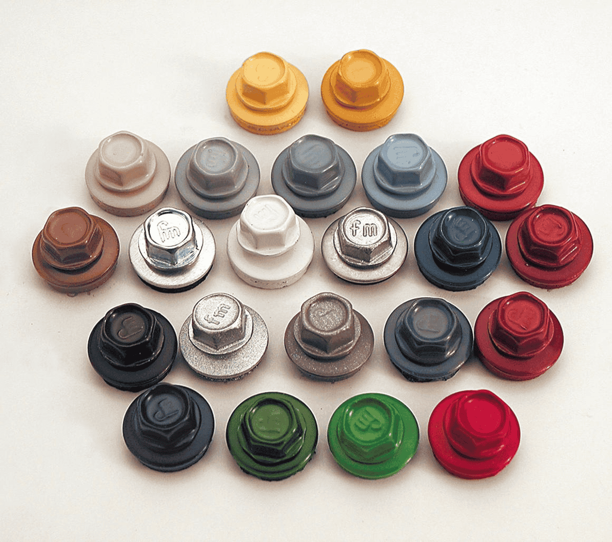 Fixmaster Kateruuvi piikkikärki RR23 tummaharmaa 4,8x65 200 kpl ...