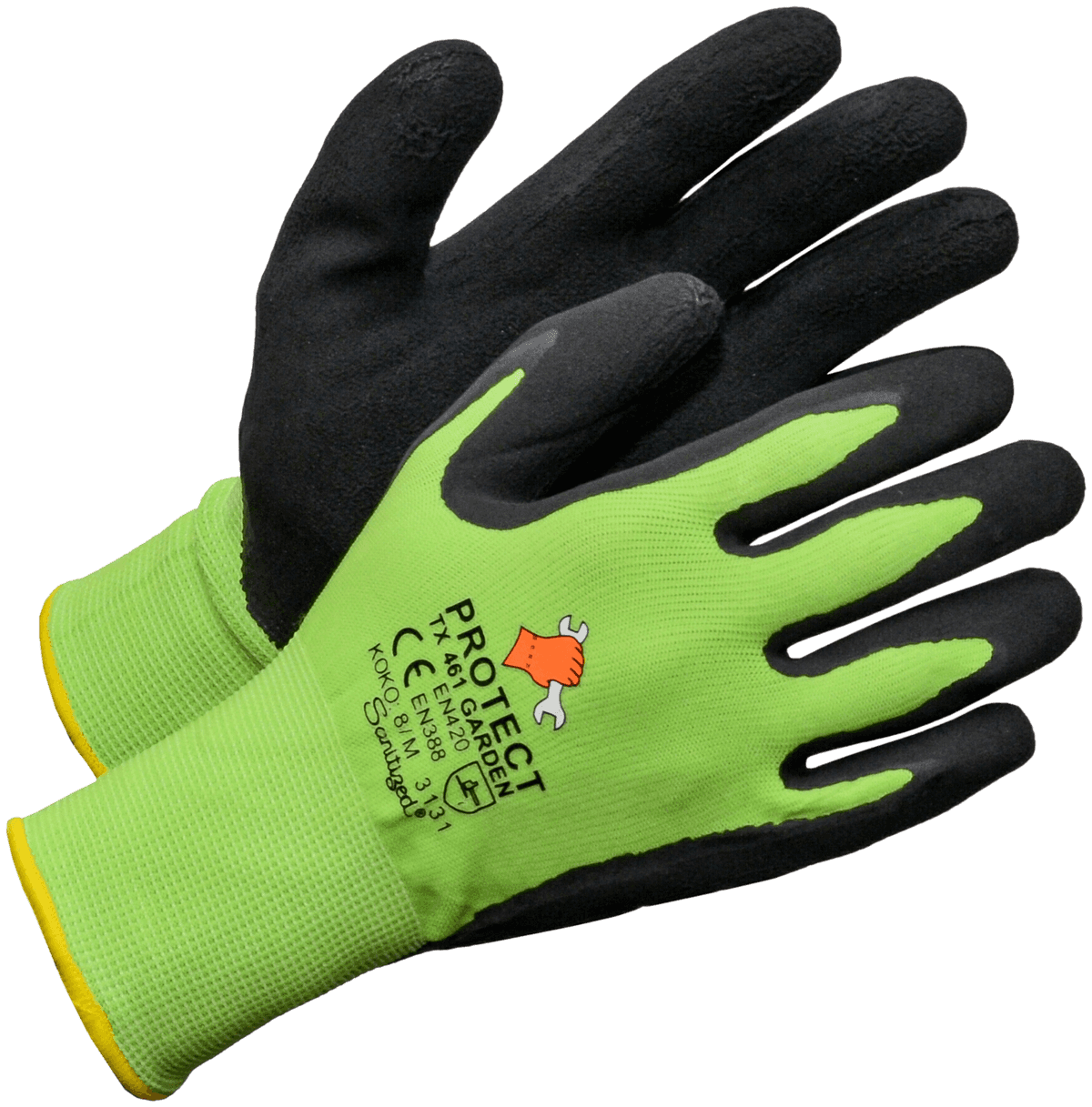 Protect latexsormikas TX 461, lime, koko 7 | Prisma.fi-verkkokauppa