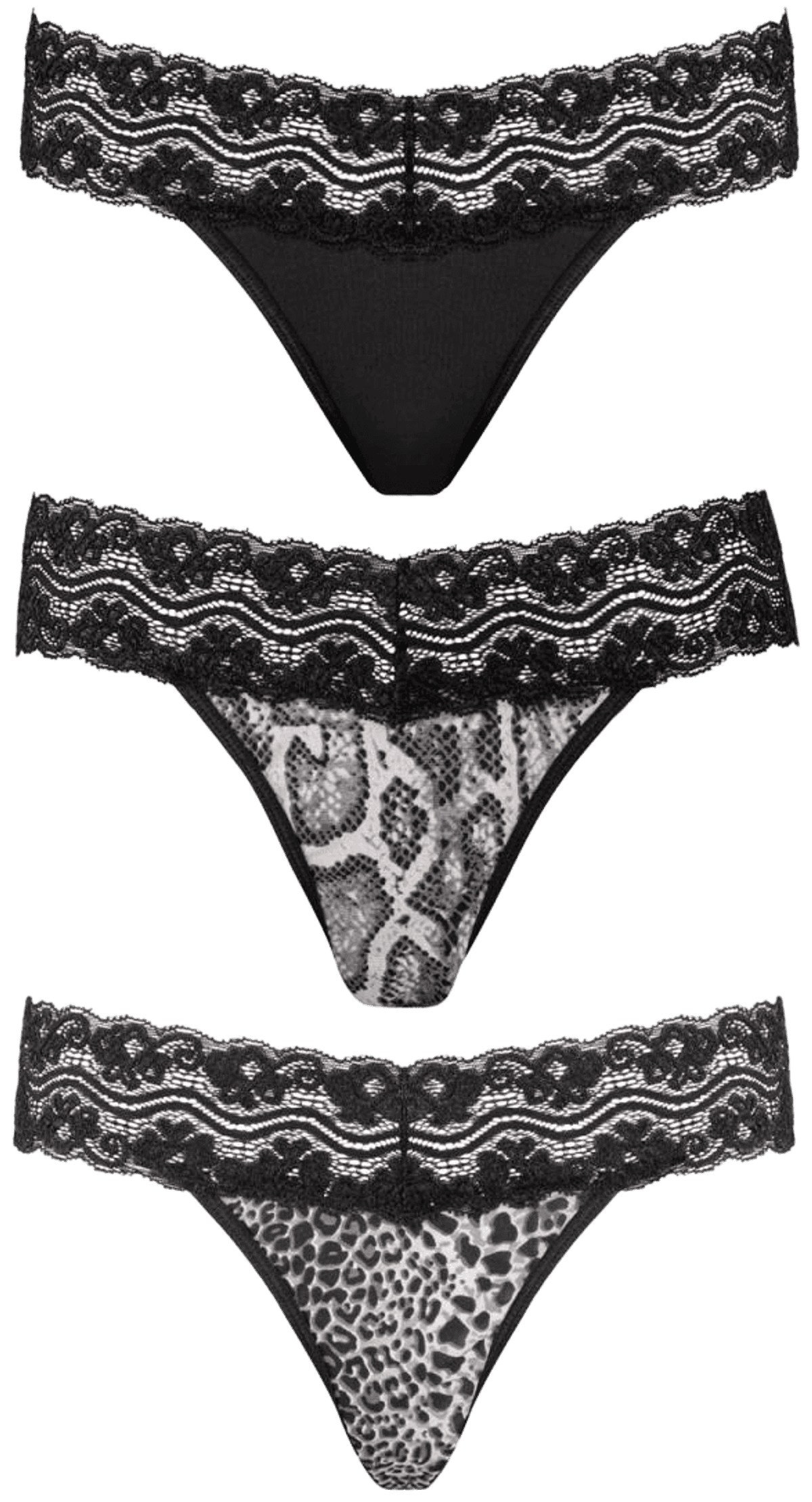 Underneath Jane stringit 3 kpl pakkaus L/XL | Prisma.fi-verkkokauppa