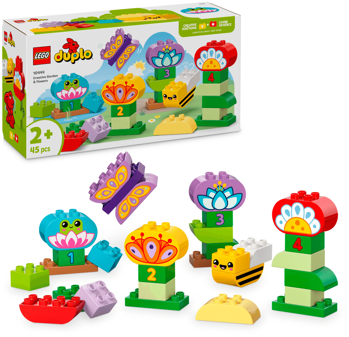 LEGO® DUPLO Town 10444 Mielikuvituspuutarha ja hauskat kukat | Prisma ...