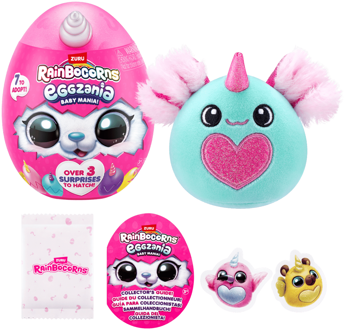 Rainbocorns Baby Eggzania S1 pehmolelu | Prisma.fi-verkkokauppa