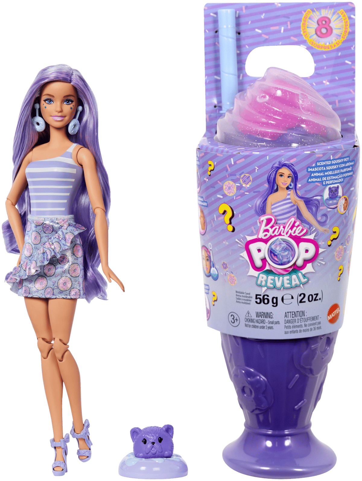 Barbie Pop Reveal Treats Series Lila | Prisma.fi-verkkokauppa