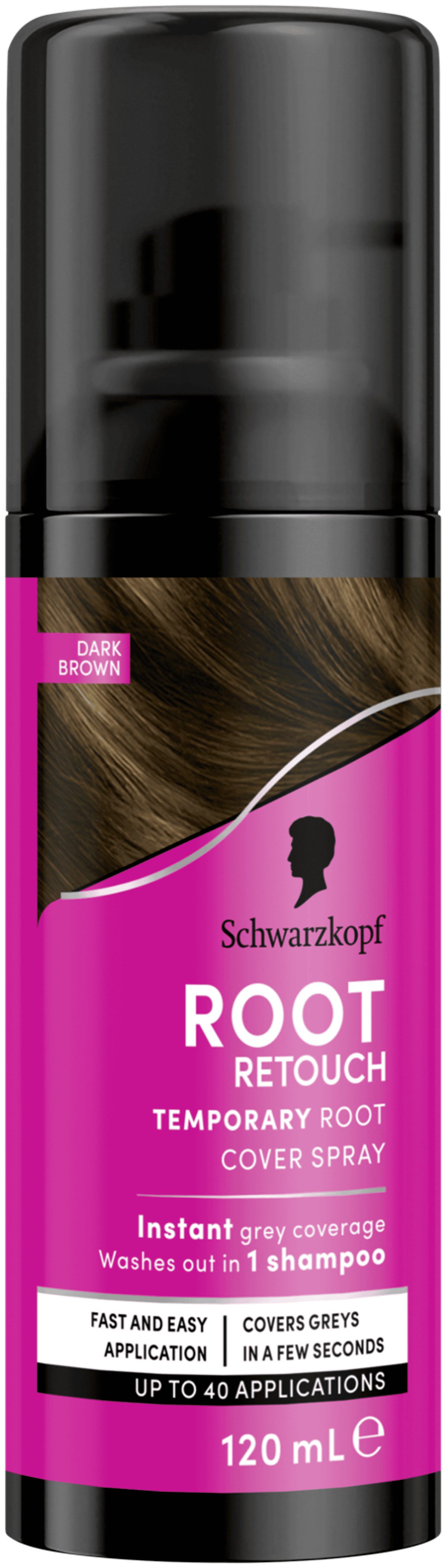 Schwarzkopf Root Retoucher 120 ml Dark Brown hiusväri | Prisma.fi ...