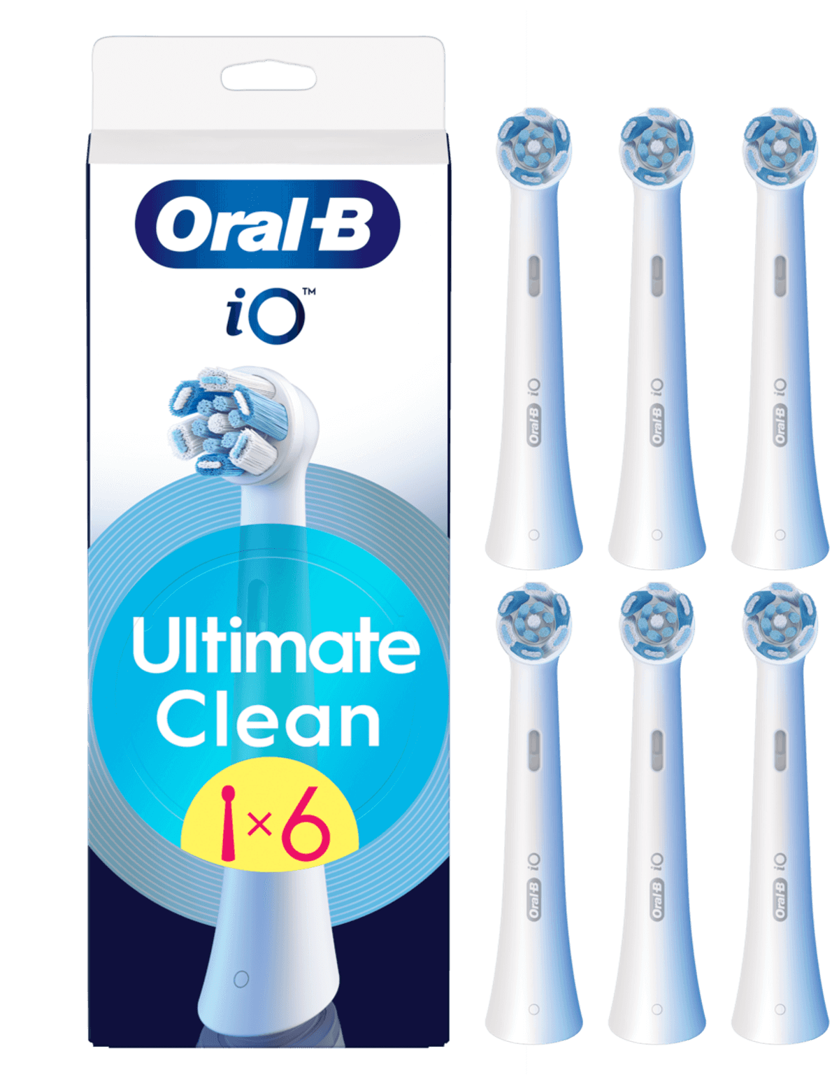 Oral-B iO Ultimate Clean vaihtoharja 6kpl | Prisma.fi-verkkokauppa