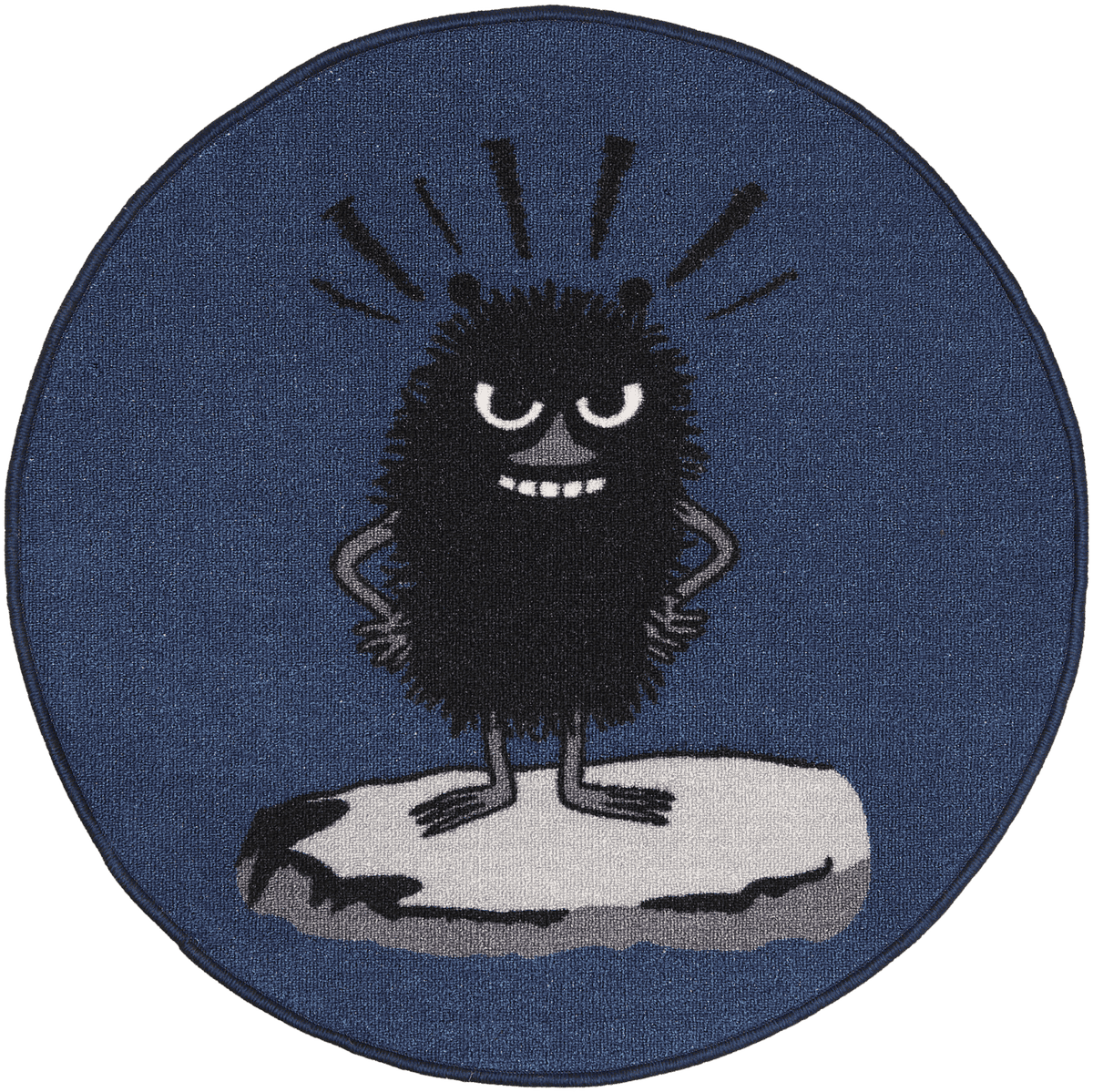 Muumi matto Haisuli, pyöreä 80 cm, sininen | Prisma.fi-verkkokauppa