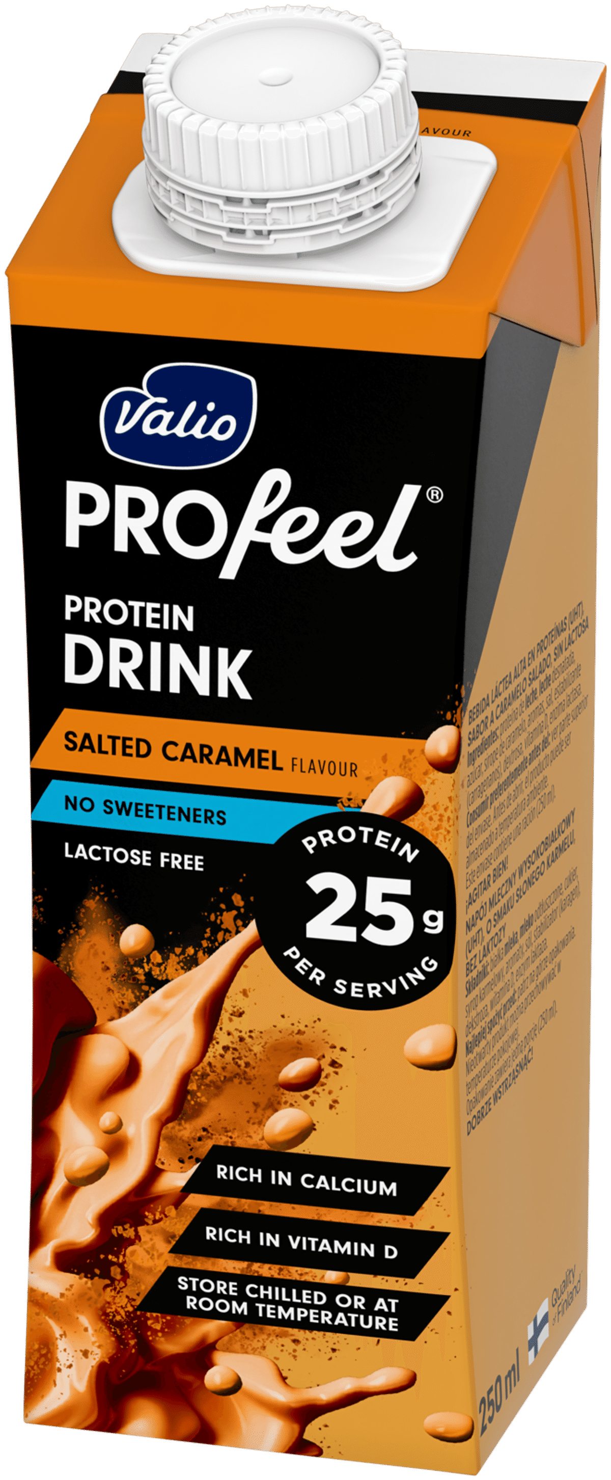 Valio PROfeel® proteiinijuoma salted caramel 250 ml UHT laktoositon ...