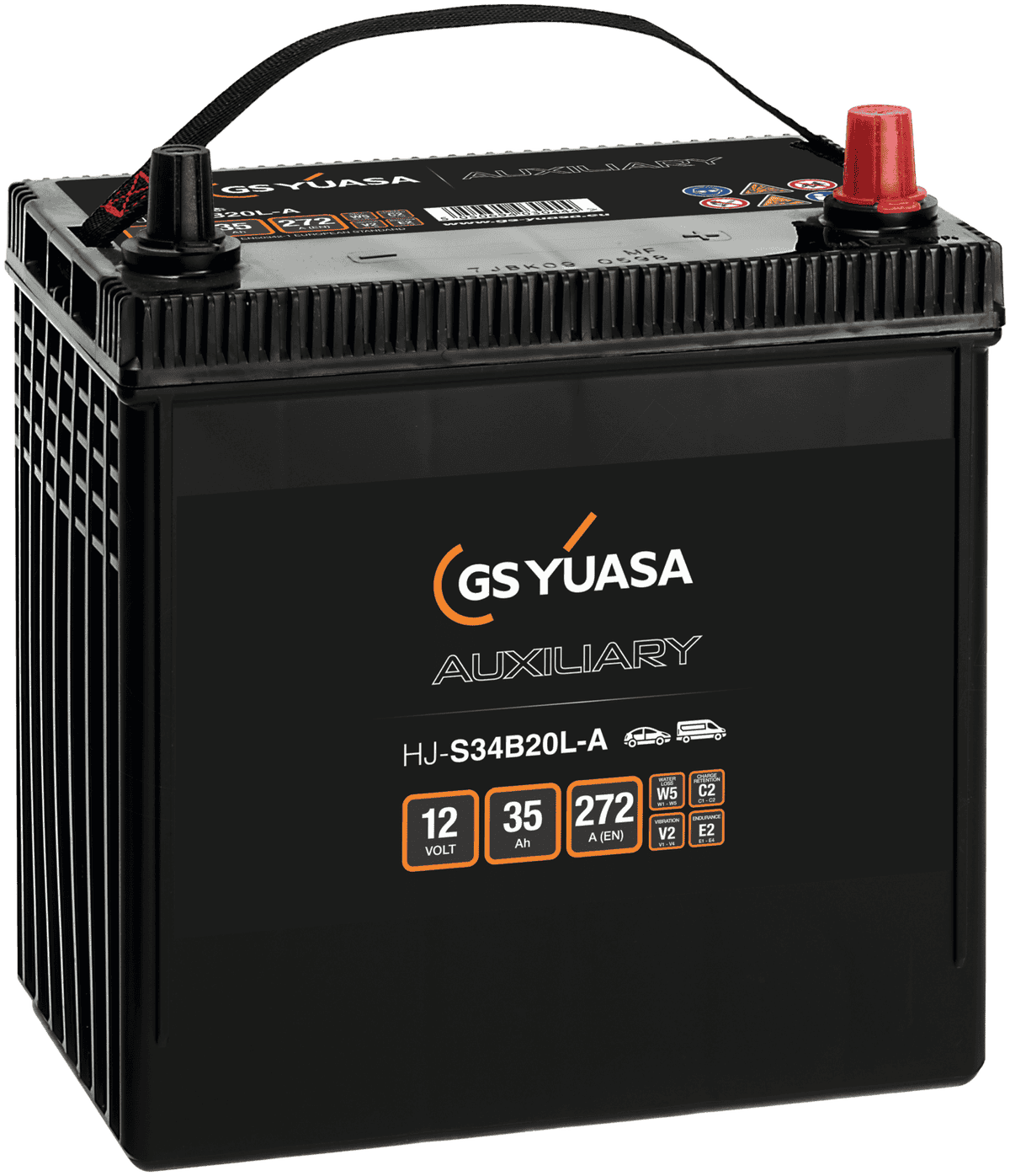 YUASA auton apuakku AGM 35Ah | Prisma.fi-verkkokauppa