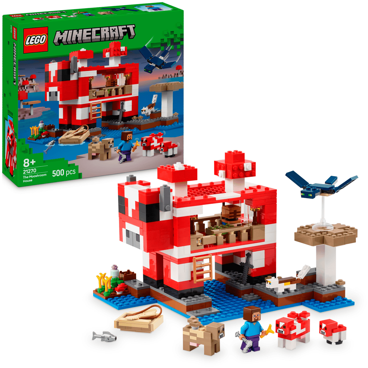 LEGO® Minecraft 21270 Sienihieho-talo | Prisma.fi-verkkokauppa