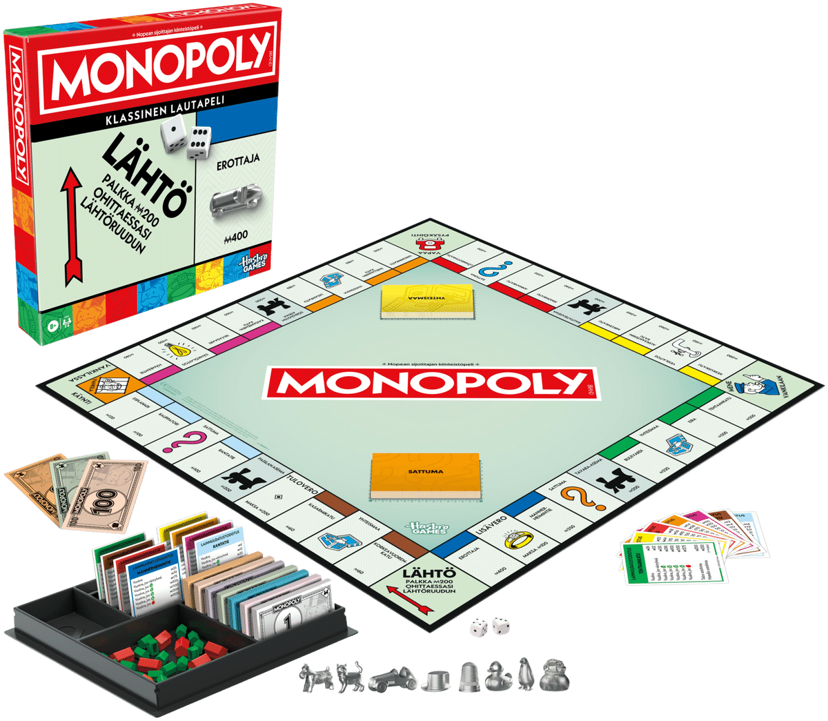 Lautapeli Monopoly classic refresh | Prisma.fi-verkkokauppa
