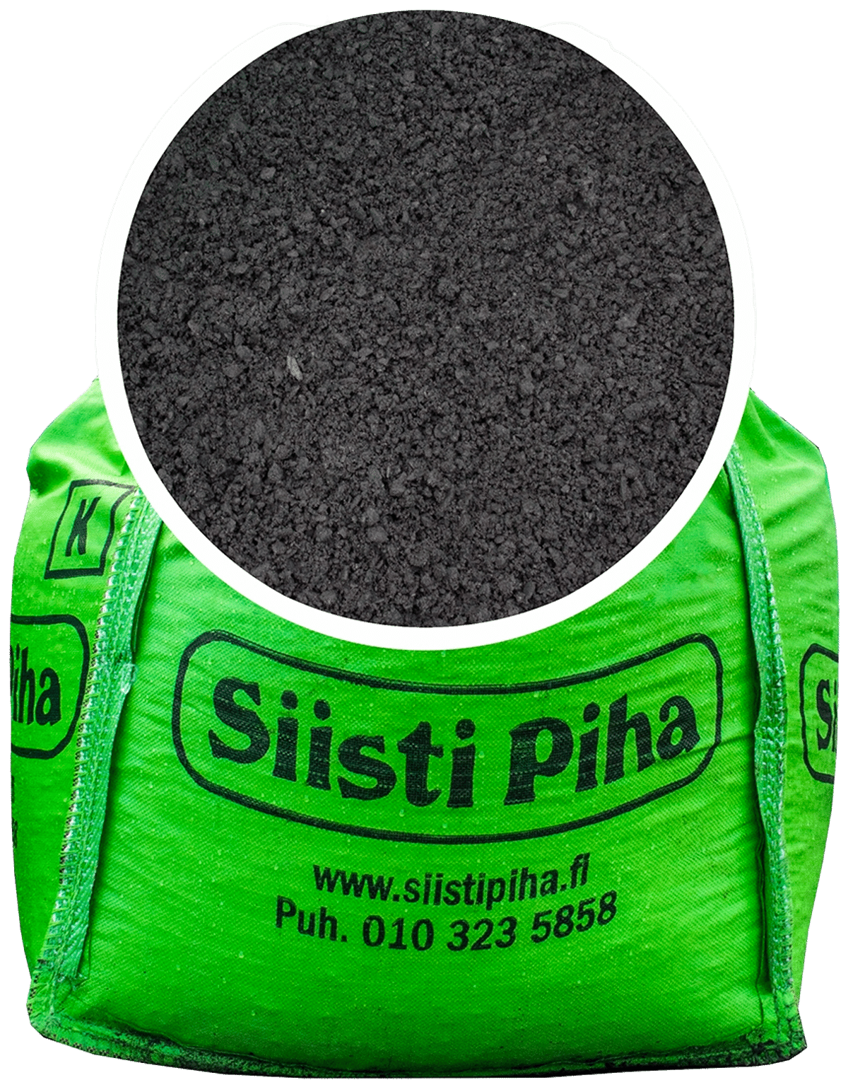 Kivituhka 0-3 mm tumman harmaa 1000 kg suursäkki Siisti Piha | Prisma ...