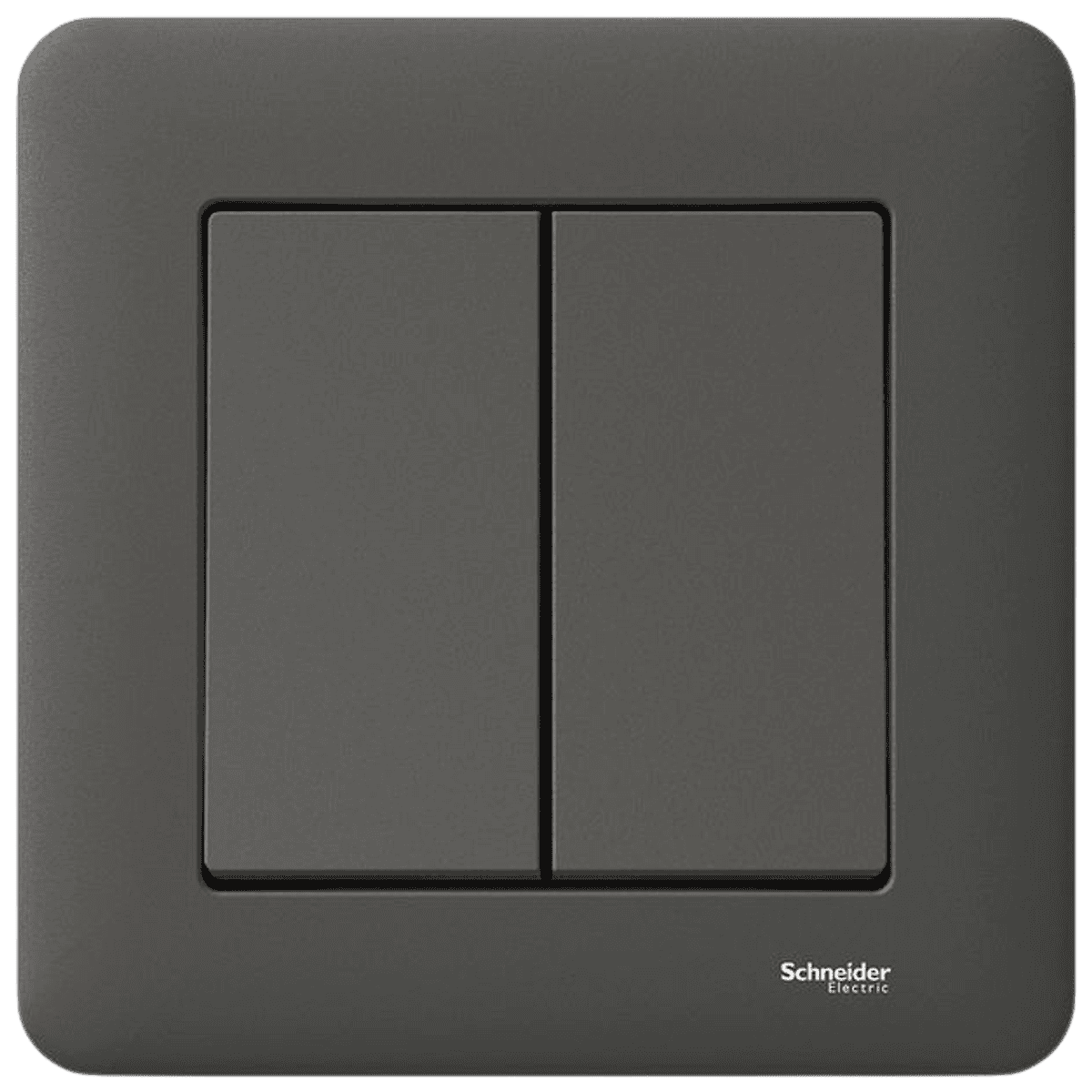 Schneider Exxact kruunukytkin (5), uppoasennettava, antrasiitti ...