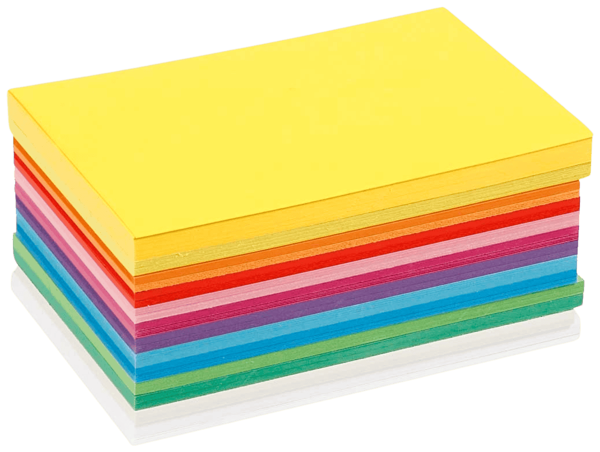 Nellen kartonki COLORTIME värilajitelma A6 120 arkkia, kevään sävyt ...