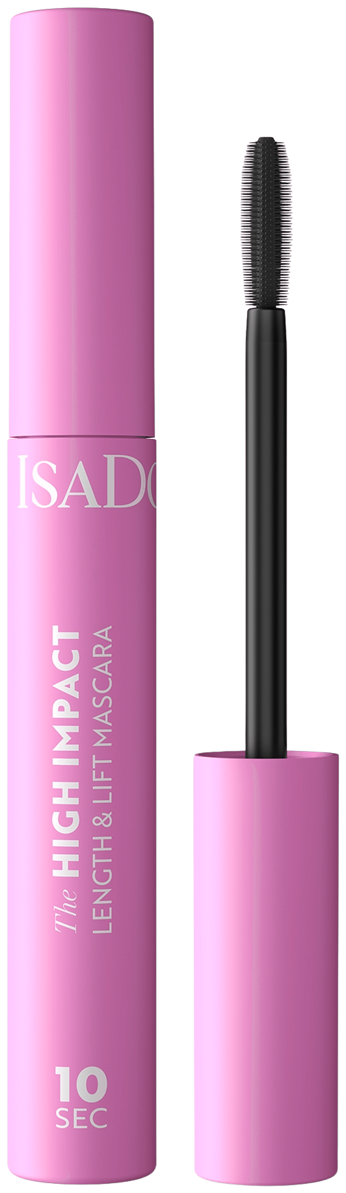 Isadora The 10 Sec High Impact Length & Lift Mascara 01 Black 9 ml ...