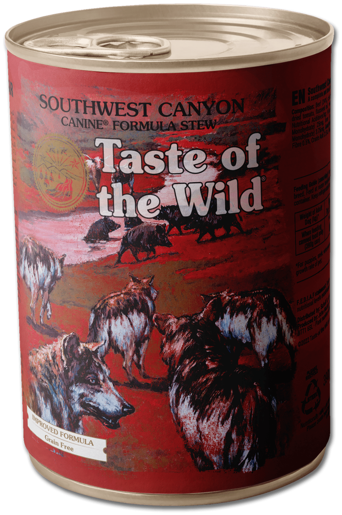 Taste of the Wild Dog Southwest Canyon 390 g | Prisma.fi-verkkokauppa
