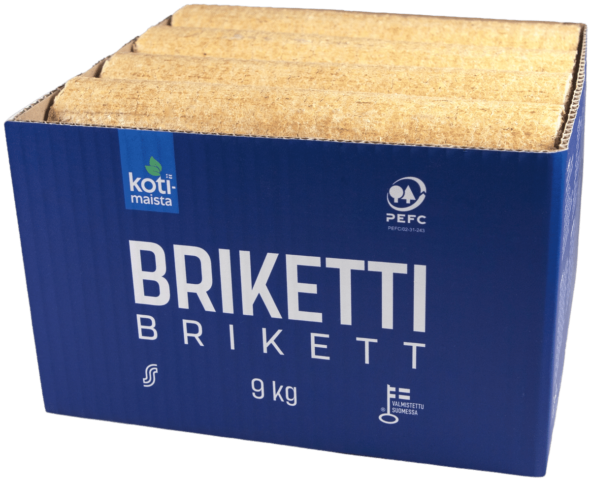 Kotimaista Briketti 9kg | Prisma.fi-verkkokauppa