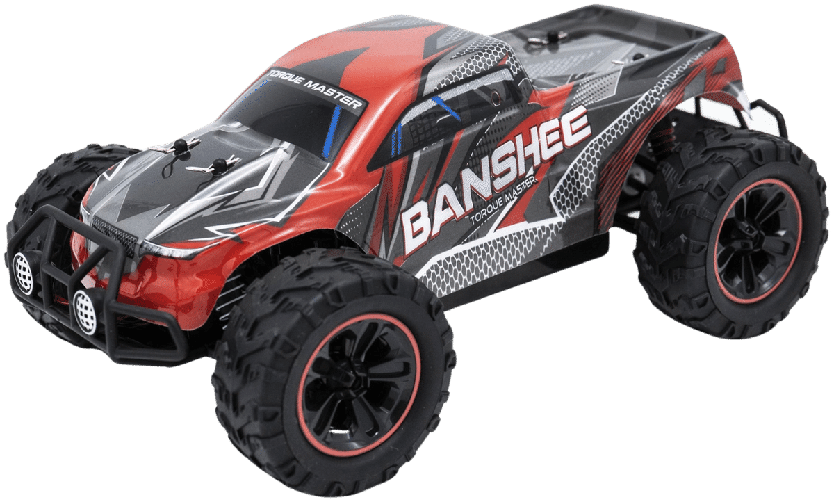 Revolt RC-auto Banshee 4x4 Truck Red | Prisma.fi-verkkokauppa