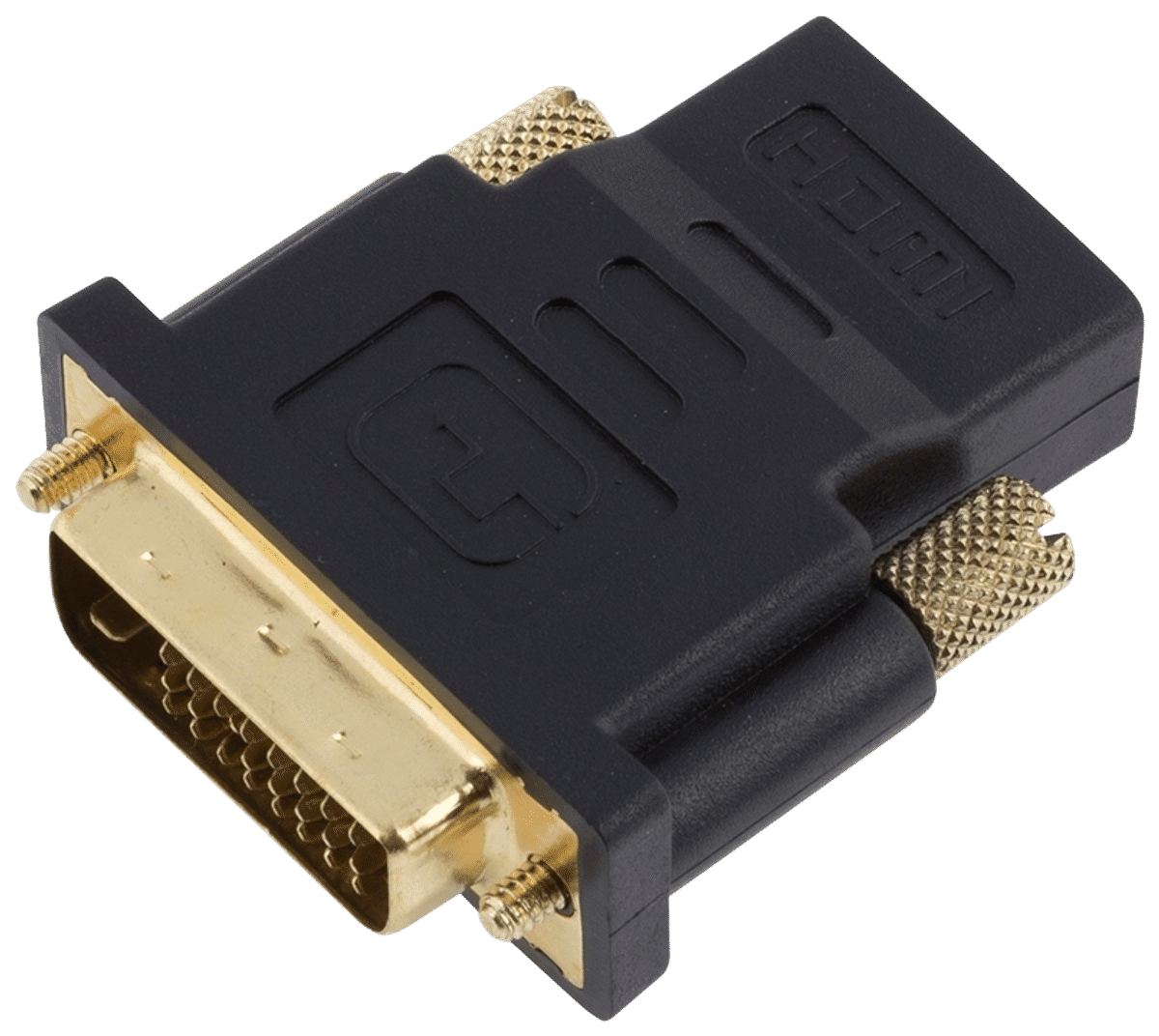 Wave Adapteri, DVI uros - HDMI naaras, Musta | Prisma.fi-verkkokauppa
